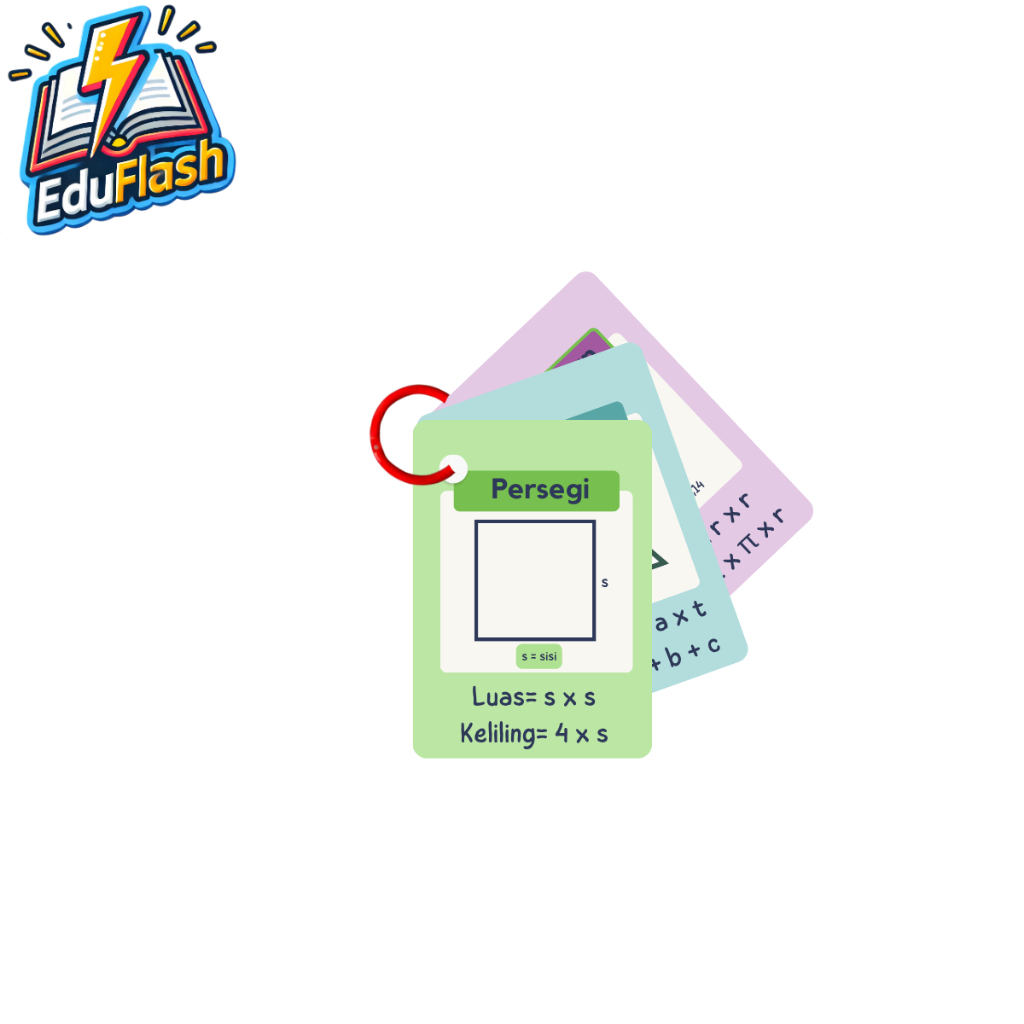 Jual Edu.Flash: Flashcard Rumus Matematika Bangun Datar & Bangun Ruang ...