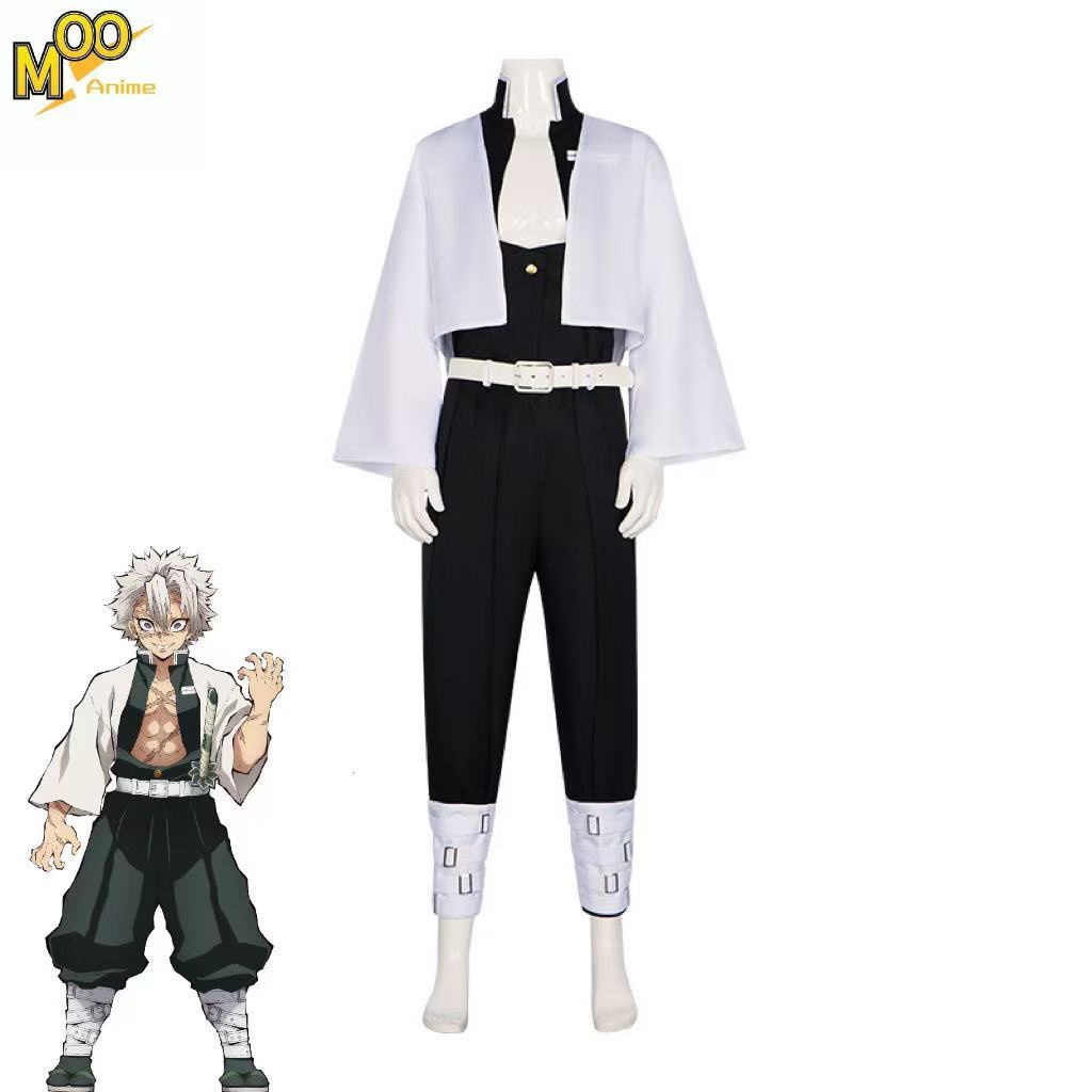 Jual Demon Slayer: Kimetsu no Yaiba cosplay costume Shinazugawa Sanemi cosplay costume and wig ...