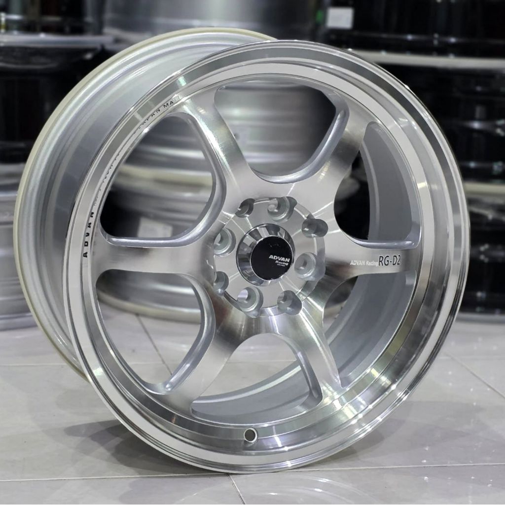 Jual velg mobil ADVAN RG D2 R16 PCD 4X100 - 4X114,3 velg mobil racing ...