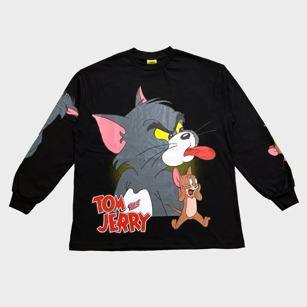 Jual Tshirt Longsleeve Tom And Jerry Katun Combed 20s | Shopee Indonesia
