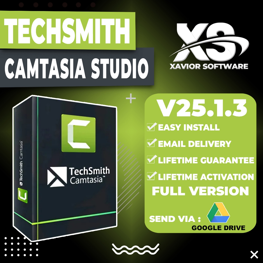 Jual (Win/Mac) TechSmith Camtasia Studio 25.1.3 Full Version (Versi terbaru) | Shopee Indonesia