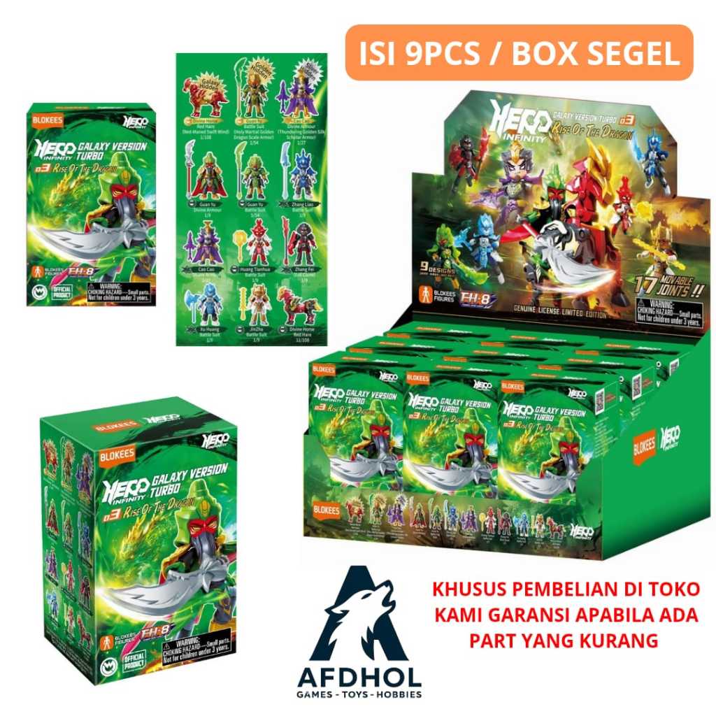 Jual BLOKEES HERO SPIRE INFINITY 03 GALAXY VERSION 03 GVT03 THREE ...