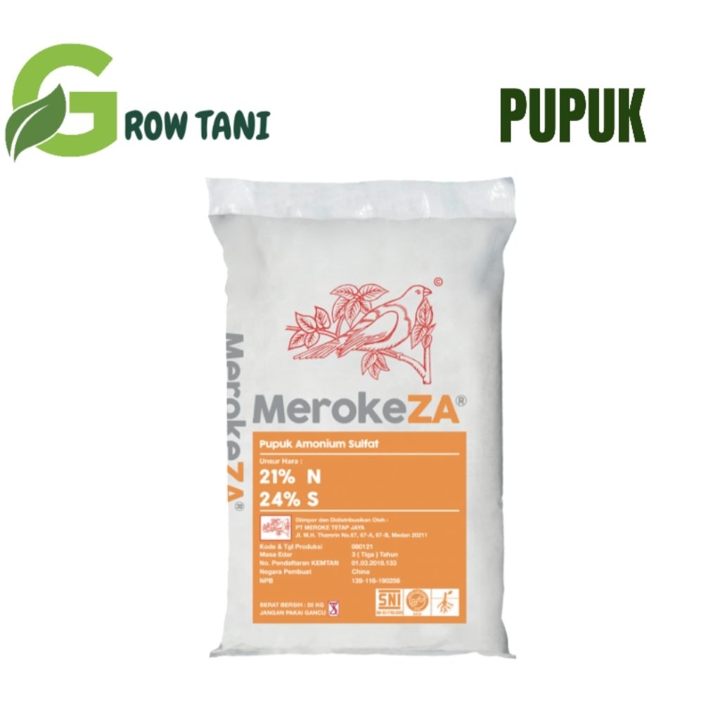 Jual Pupuk Tunggal ZA Meroke ORIGINAL Repack 1Kg | Shopee Indonesia