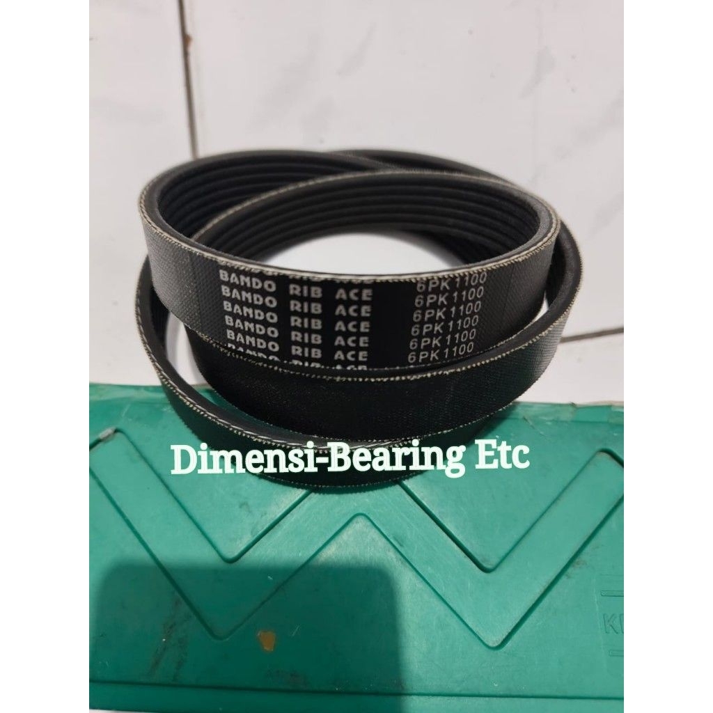 Jual V-BELT 6 PK 1100 BANDO / 6PK 1100 BANDO | Shopee Indonesia