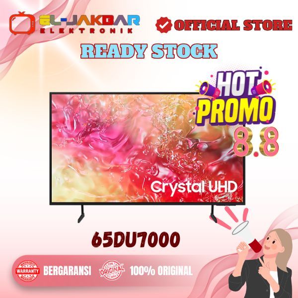 Jual SAMSUNG 65DU7000 TV Crystal Uhd 4K Tizen OS Smart TV 65 Inch UA65DU7000KXXD | Shopee Indonesia