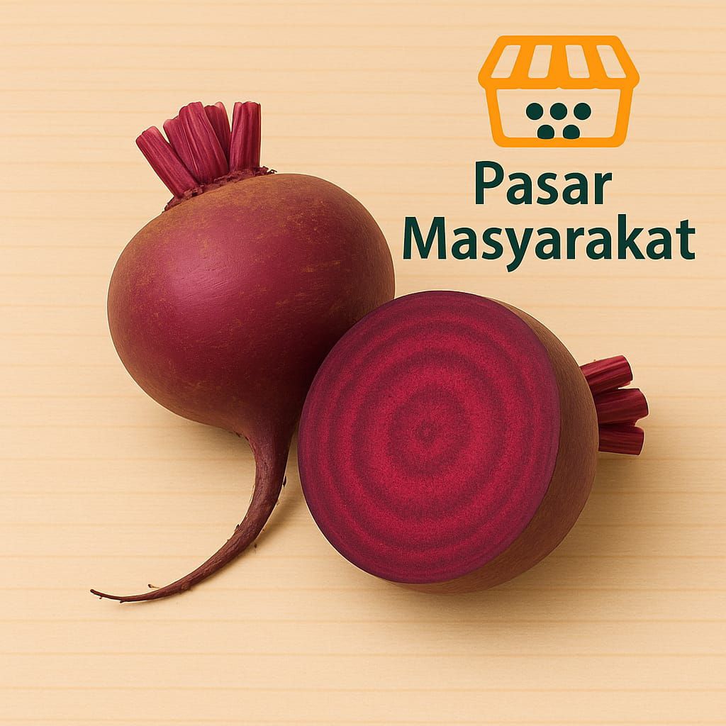 Jual Buah Bit Beetroot 500 Gram Pasar.Masyarakat | Shopee Indonesia