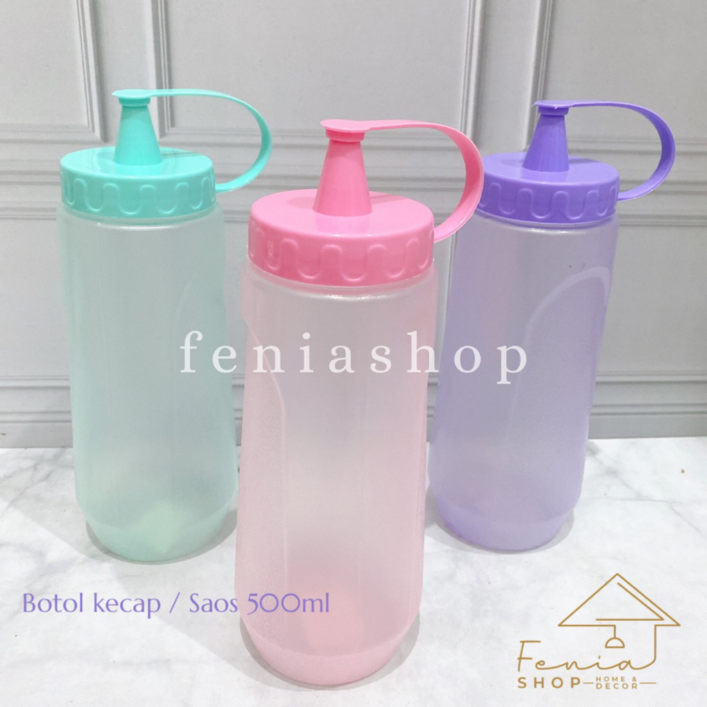 Jual Botol Saos kecap 500ml | Shopee Indonesia