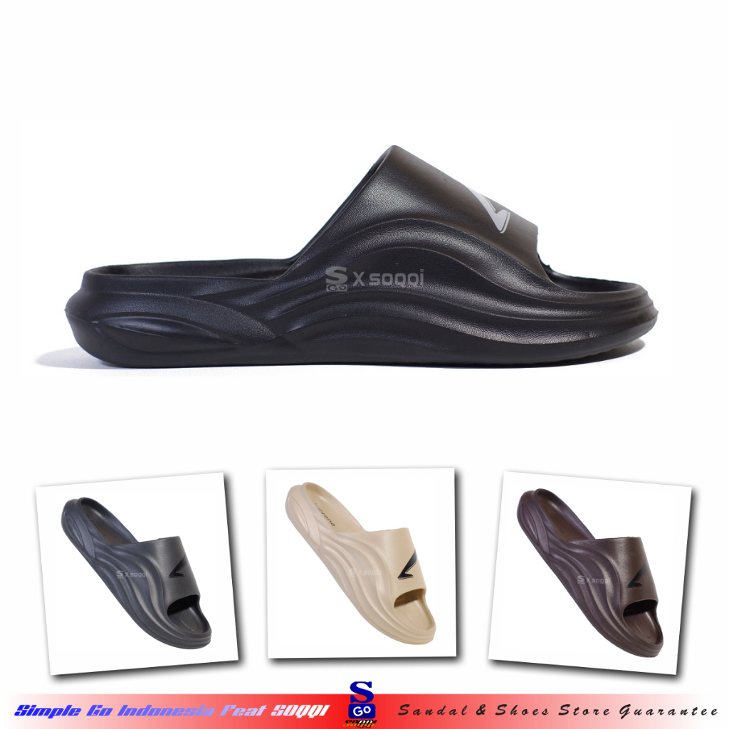 Jual Lubrene Cheetah Sandal Slop Pria Slide Original Sendal Selop Cowok ...