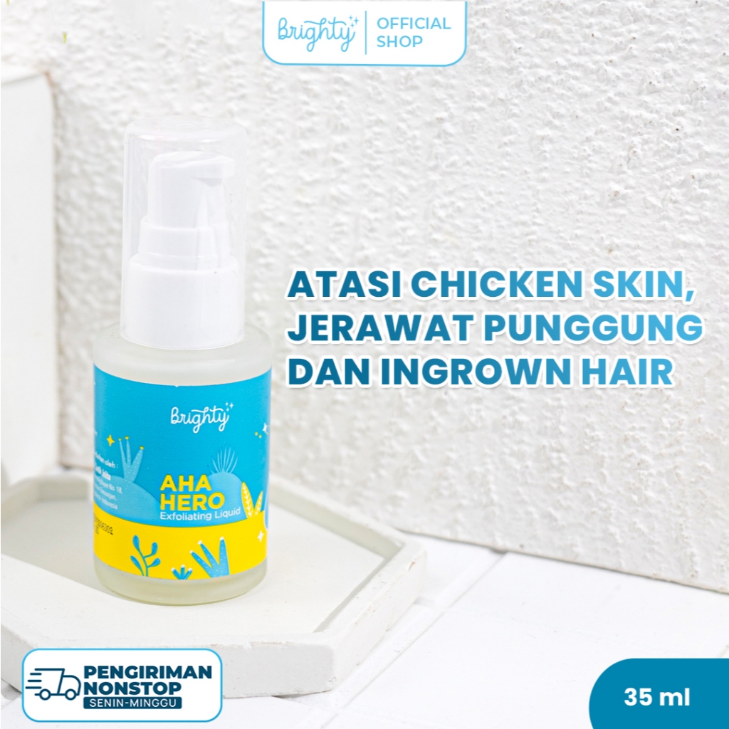 Jual Brighty Aha Hero Exfoliating Liquid (Serum Pencerah Ketiak ...