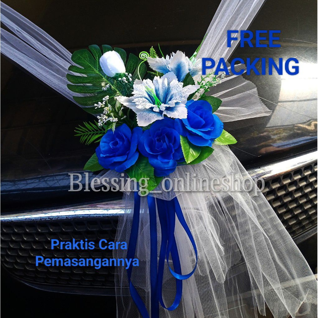 Jual ( PACKING 1 kg )/Simple-SMALL SIZE /Bunga Mobil Pengantin Simple ...