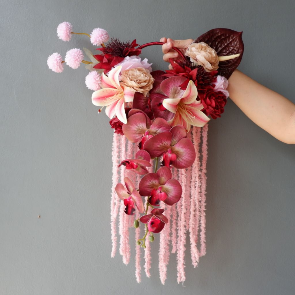 Jual Flower hoop Pengantin / Lamaran / Bunga Gelang / Ring Flower ...