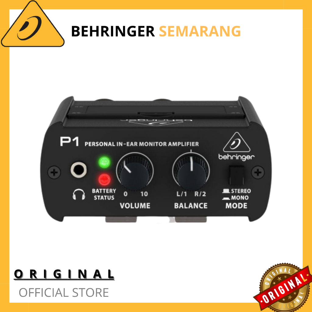 Jual Behringer P-1 / Powerplay P1 / Personal In-Ear Monitor Amplifier ...