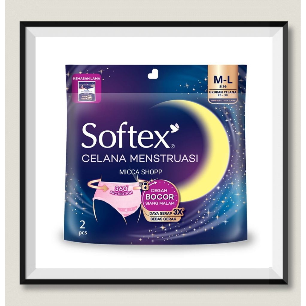 Jual SOFTEX CELANA MENSTRUASI ALL SIZE / SOFTEX / PEMBALUT | Shopee ...