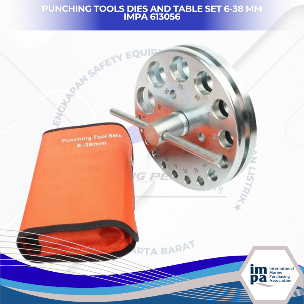 Jual Punching Tools Dies and Table set 6-38 mm IMPA 613056 | Shopee ...