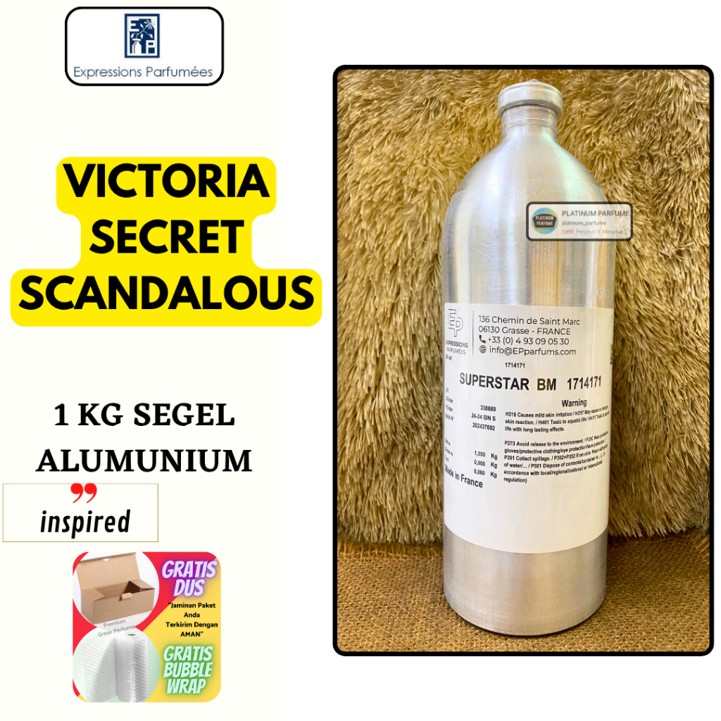 Jual Bibit Parfum VICTORIA SCANDALOUS ( SuperStar BM ) 1 KG SEGEL EXPRESSIONS PERFUMEES ...
