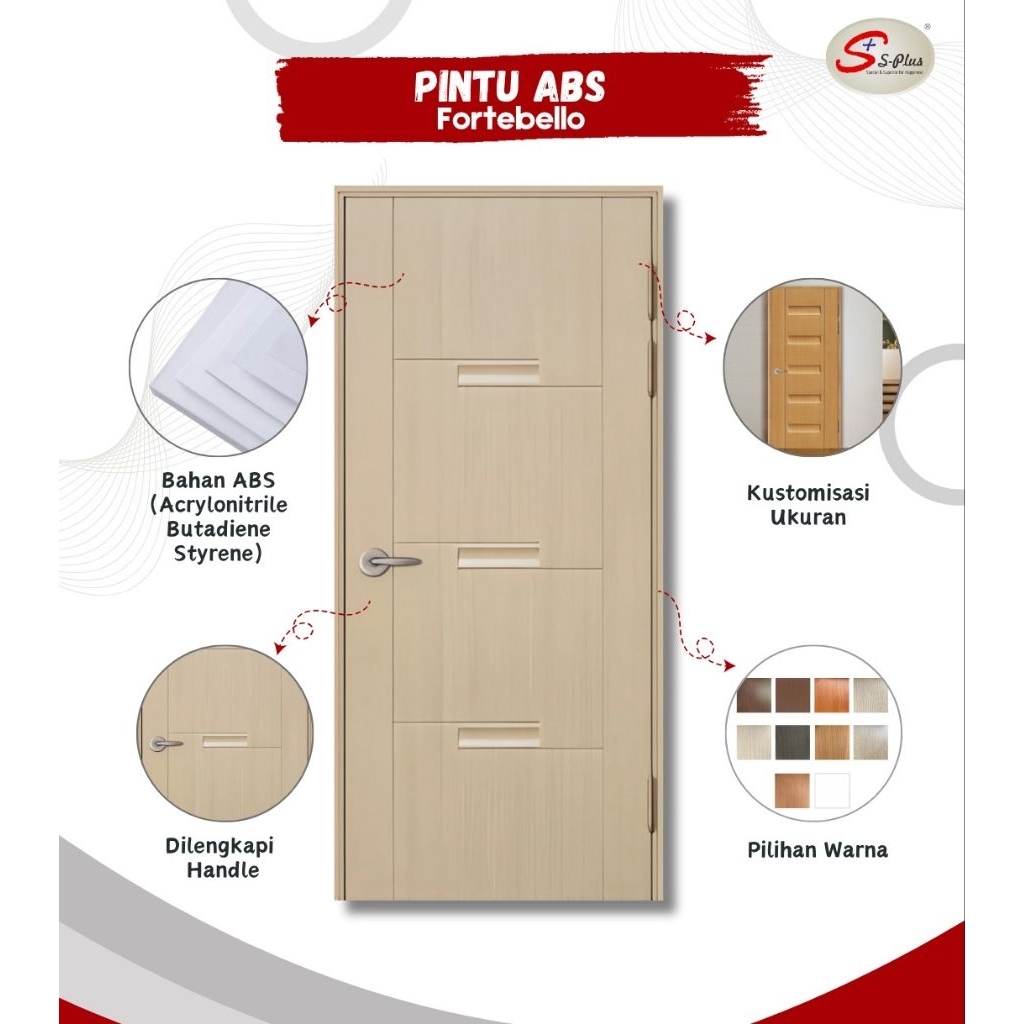 Jual Pintu ABS merek splus / S-PLUS ABS DOOR | Shopee Indonesia