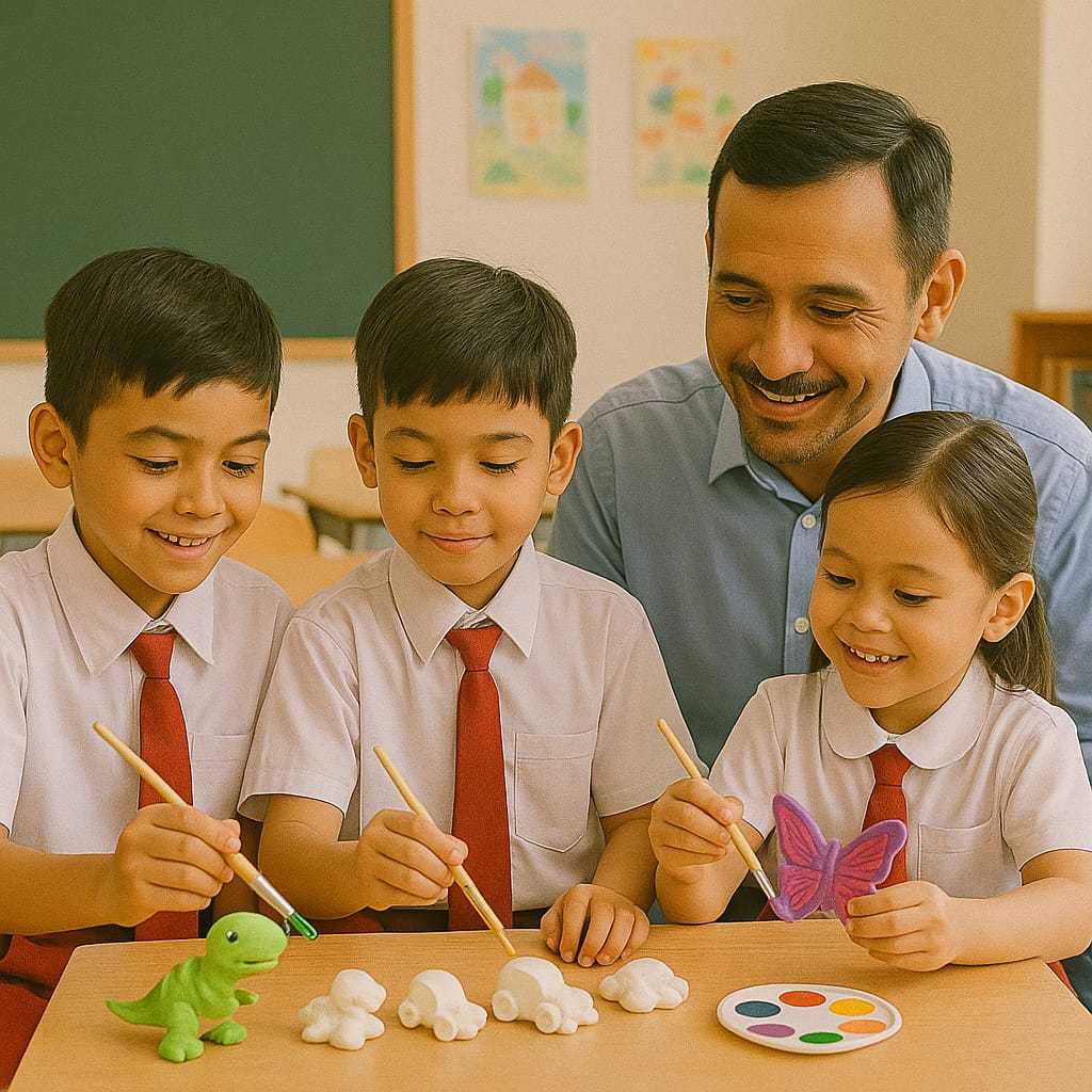 Jual Mainan Edukasi Edukatif Anak DIY Painting Gypsum Kit Melukis ...