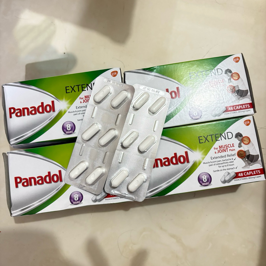 Jual Panadol Extend for Muscle & Joint Pain Extended Relief (Panadol ...