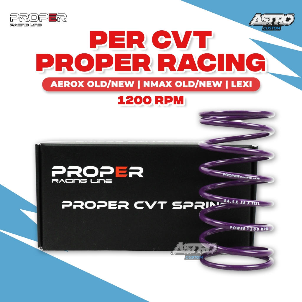 Jual Per CVT 1200 RPM Proper New Nmax 155 Aerox Lexi 155 Old Spring ...