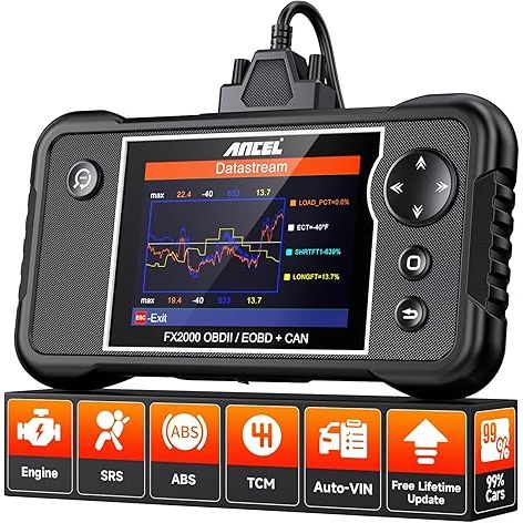 Jual ANCEL FX2000 OBD2 Scanner Alat Diagnostik, Scanner Mobil ABS SRS ...