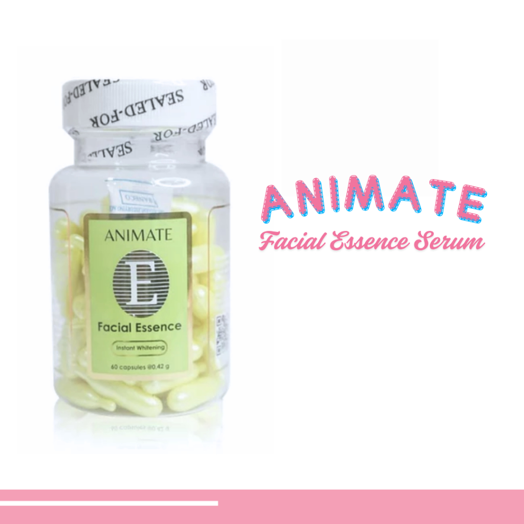 Jual Animate Facial Essence Serum 60 Capsule/Serum Wajah | Shopee Indonesia