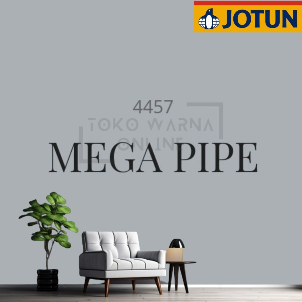 Jual CAT TEMBOK INTERIOR JOTUN SERIES - MEGA PIPE 4457(GALON) | Shopee ...