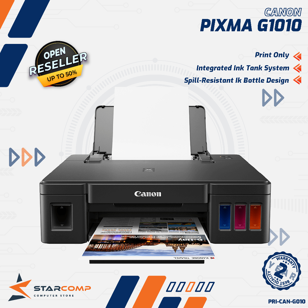 Jual Printer Canon PIXMA G1010 Ink Tank | Shopee Indonesia