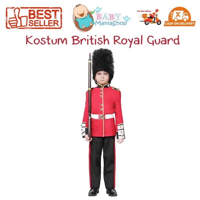 Jual Kostum British Royal Guard Baju Negara Inggris Soldier England ...