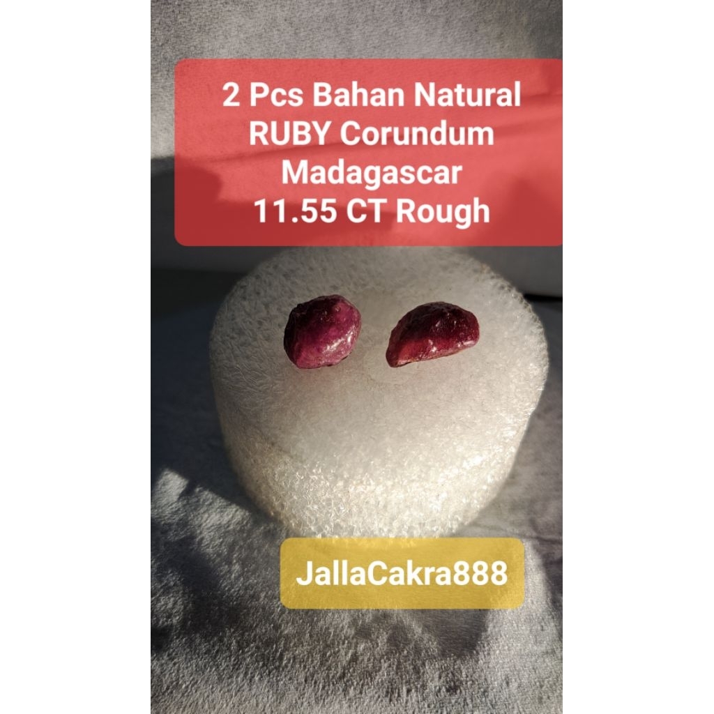 Jual Batu RUBY Pigeon Blood Corundum No Treated rough batu Permata Rubi ...