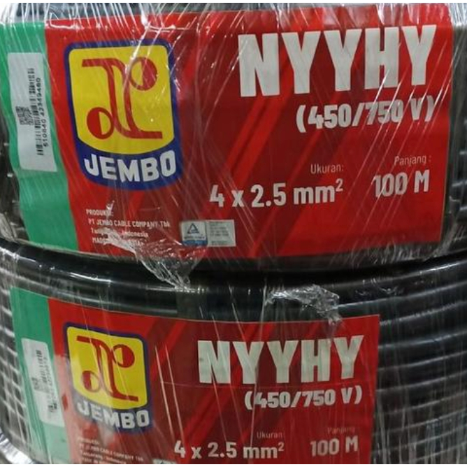 Jual Kabel NYYHY 4 x 2.5 Jembo Per Meter | Shopee Indonesia