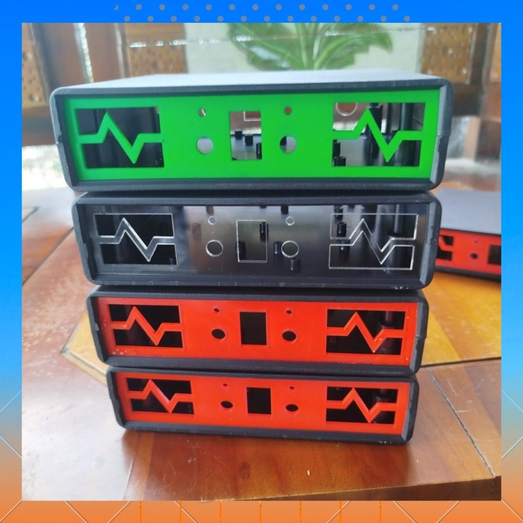 Jual BOX POWER MINI AMPLIFIER MINIATUR X8 TIPE BAHAN AKRILIK BENING ...