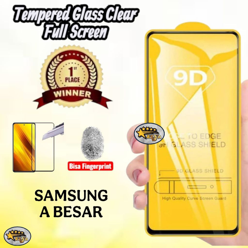 Jual Tempered glass FULL 9D KACA anti gores SAMSUNG A22 A32 A42 A51 A52 ...