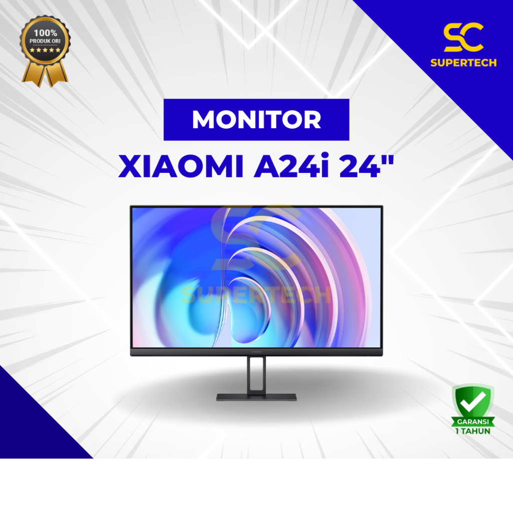 Jual Xiaomi Monitor A24i (24"/FHD/IPS/100Hz/6ms/HDMI/DP/AdaptiveSync ...