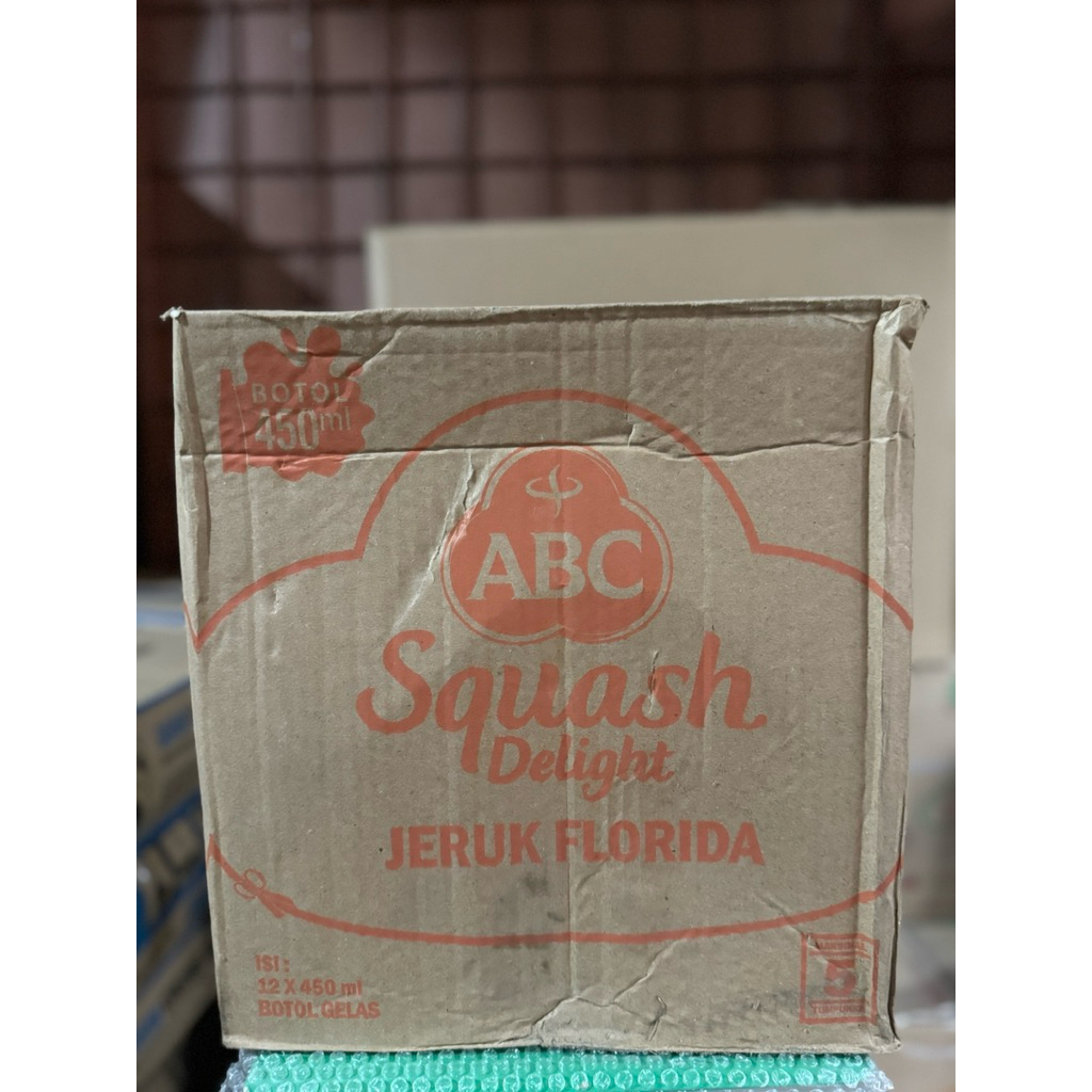 Jual Sirup ABC Squash Delight 450ml isi 12 botol / 1 dus | Shopee Indonesia