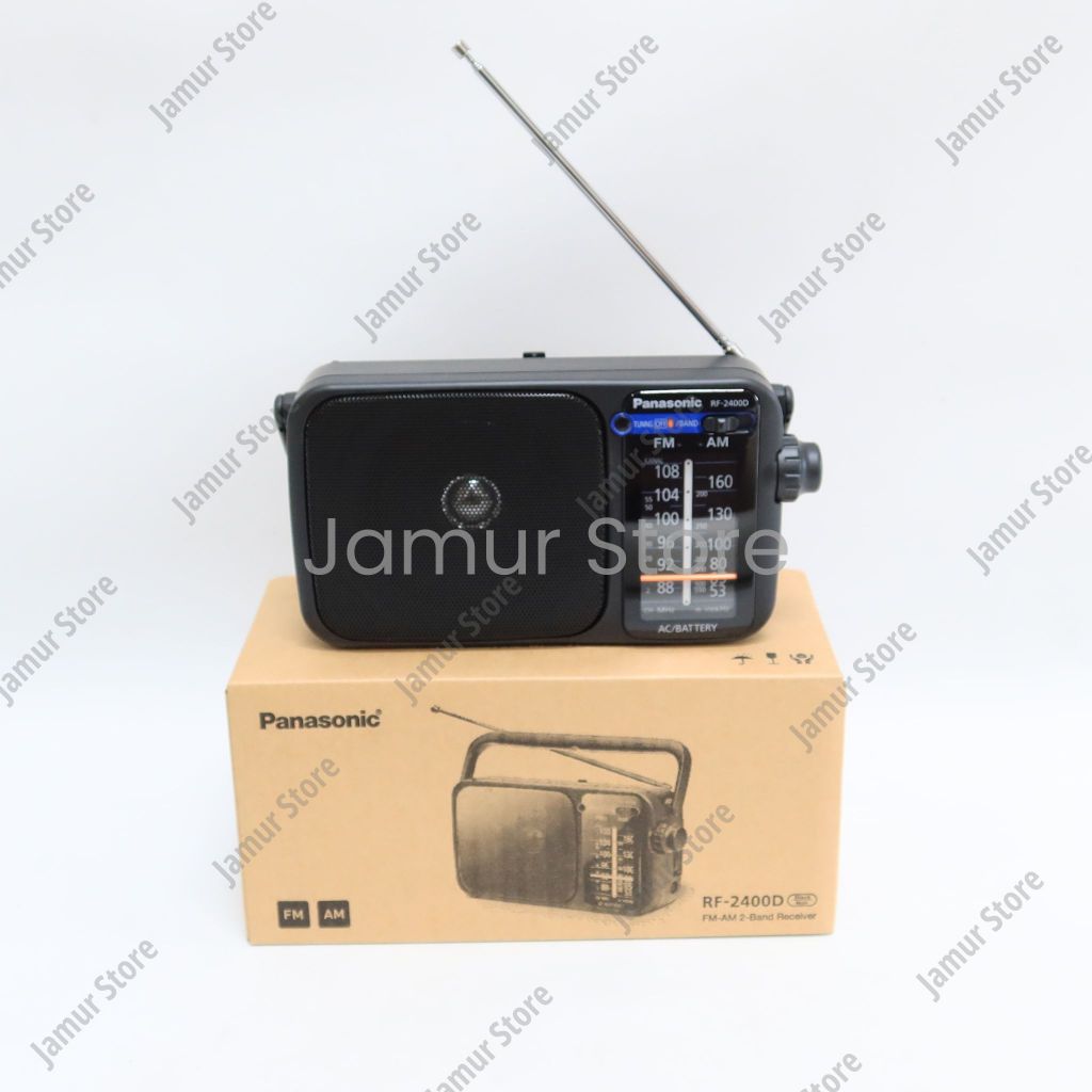 Jual Radio FM/AM 2 Band Panasonic RF-2400D Radio Panasonic RF-2400 ...