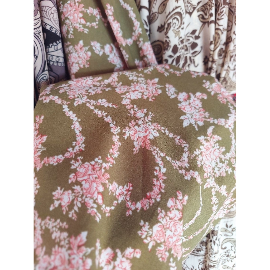 Jual kain wolfis premium motif - kain wolfis motif elegan - kain wolfis ...