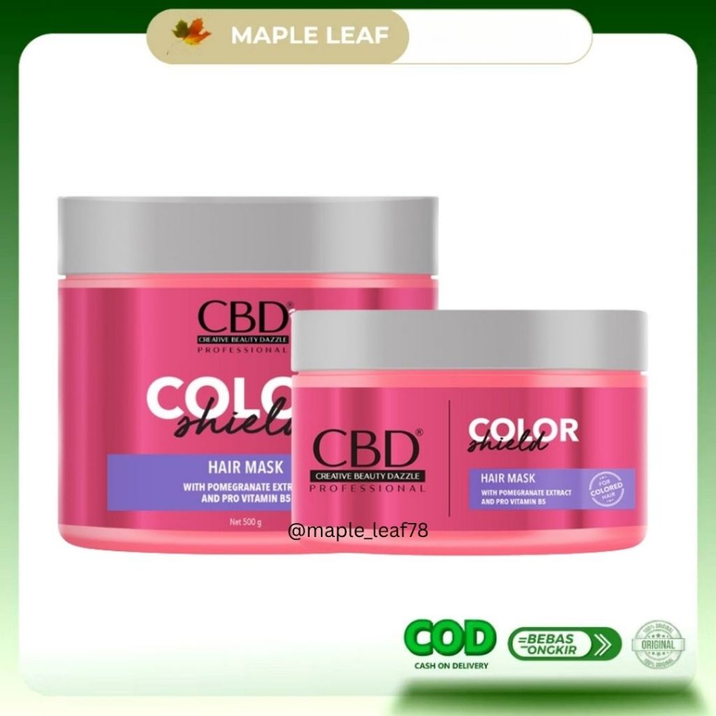 Jual CBD Color Shield Hair Mask | Shopee Indonesia