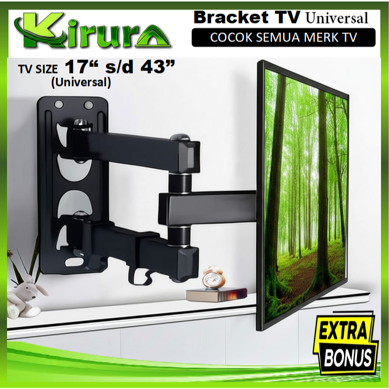 Jual Homeyvibes Free Hdmi! Tv & Monitor Pc 17" S/D 43" Universal Besi ...