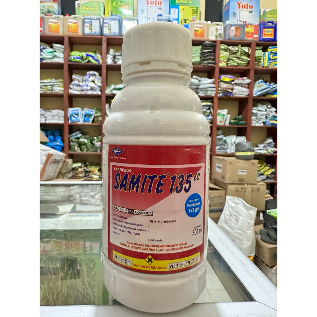 Jual AKARISIDA SAMITE 135EC kemasan 500ml - PENANGGULANGAN TUNGAU ...