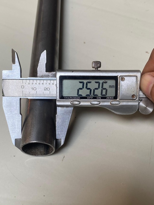 Jual Pipa besi diameter luar 25 mm diameter dalam 22 mm tebal 1,5 mm ...