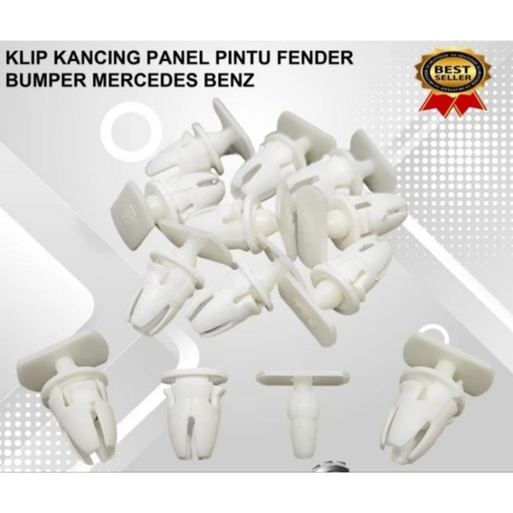 Jual Klip Kancing Panel Pintu Fender Bumper Mercedes Benz Import ...