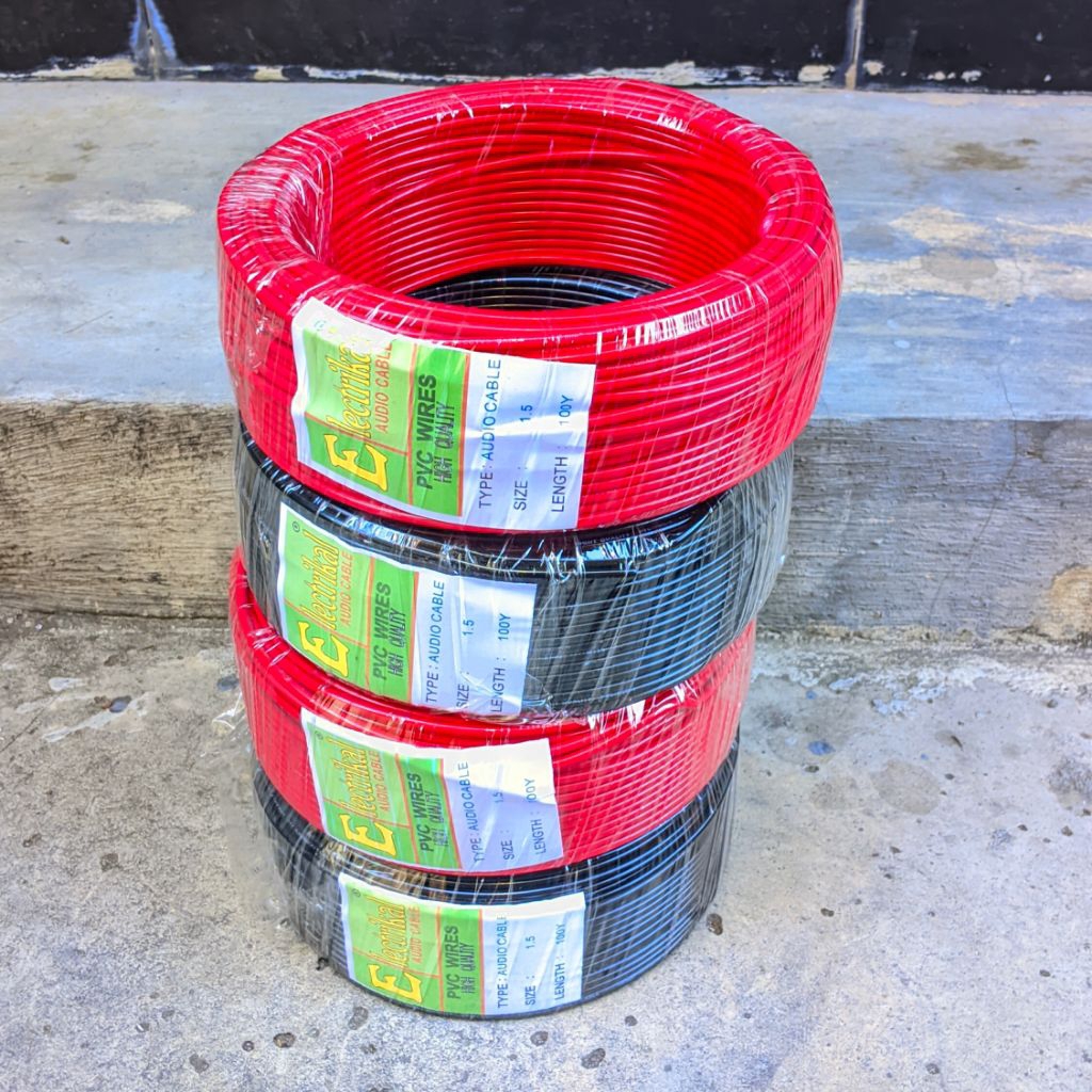 Jual Kabel Kawat Tunggal Tembaga Kabel Tunggal NYA Engkel 1.5mm 1 Roll ...