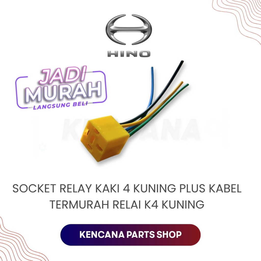Jual Soket Kaki 4 Relay / Socket Relay 4 Kaki | Shopee Indonesia