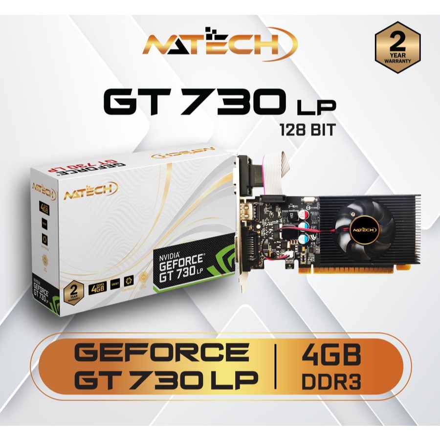 Jual VGA Natech GT 730 4GB GDDR3 Nvidia Geforce GT730 4GB GDDR4 VGA 4GB ...