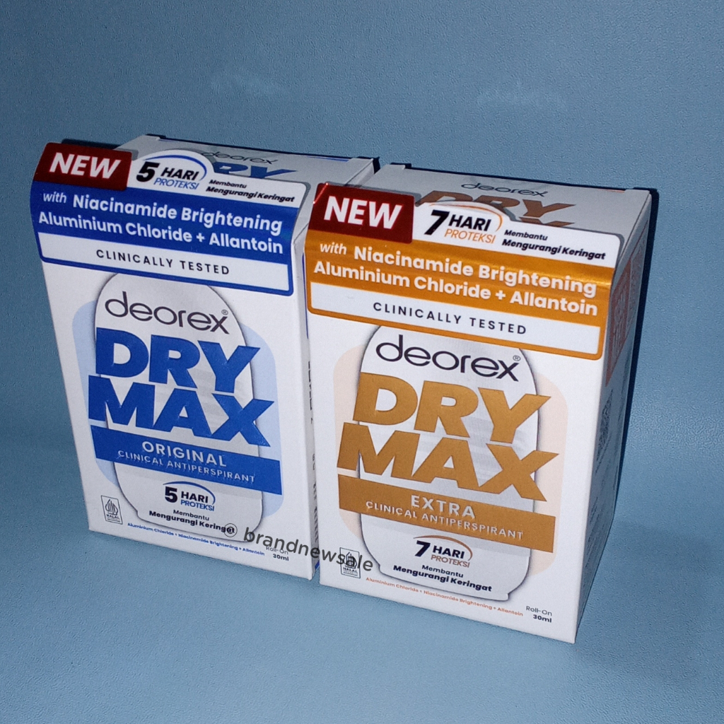 Jual NEW Deorex DryMax Orginal / Gentle / Extra / Clinical Anti Perspirant Deodorant Roll on ...