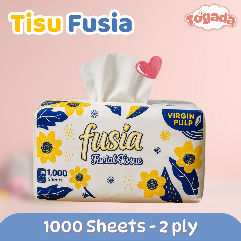 Jual Tisu Fusia 1000 sheet 2ply Tisu 1kg Tisu PEONY 160 Sheets bukan ...