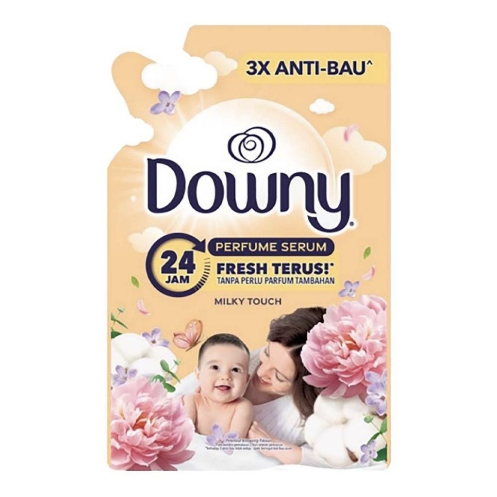 Jual Downy Milky Touch Mild & Gentle Pelembut & Pewangi Pakaian Bayi ...