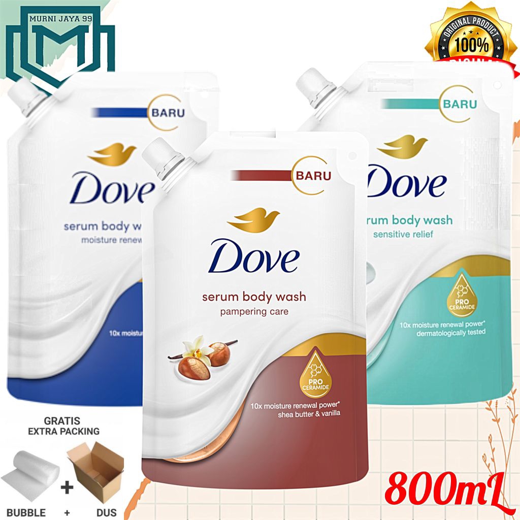 Jual DOVE SABUN MANDI CAIR 800ML | Shopee Indonesia