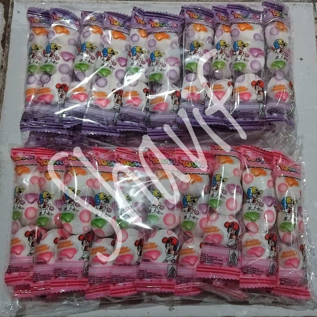Jual Youka Marshmallow Bulat ( Isi 20 Sachet ) | Shopee Indonesia