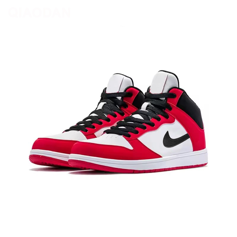 Jual Sepatu Pria Sneakers Kasual Boot Merah Putih | Shopee Indonesia